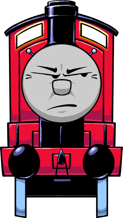 POV: James when you reveal two old red engines used to be on the Island ...