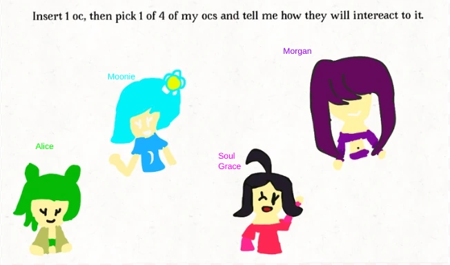 I doodles your ocs! | Fandom