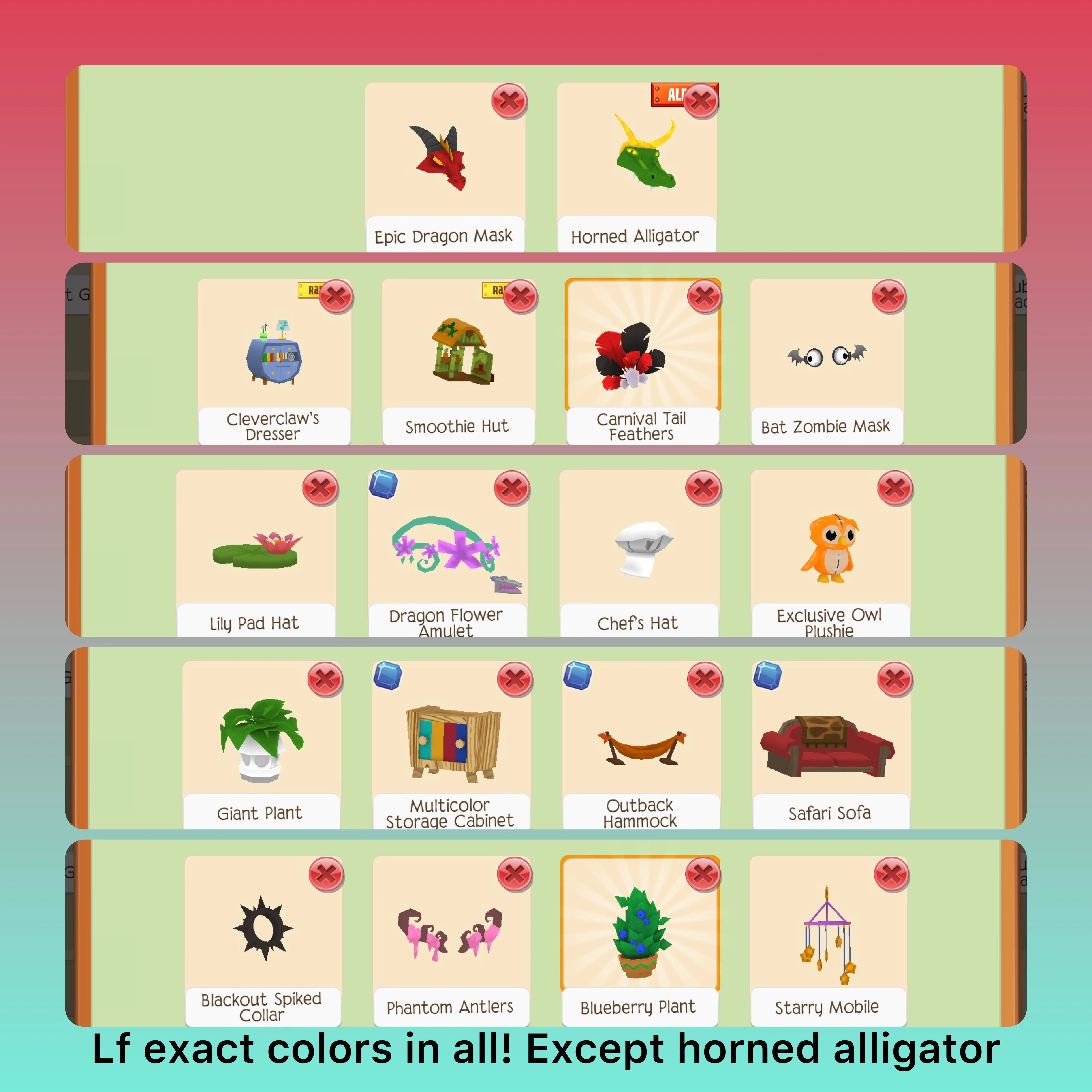 Lf these items | Fandom