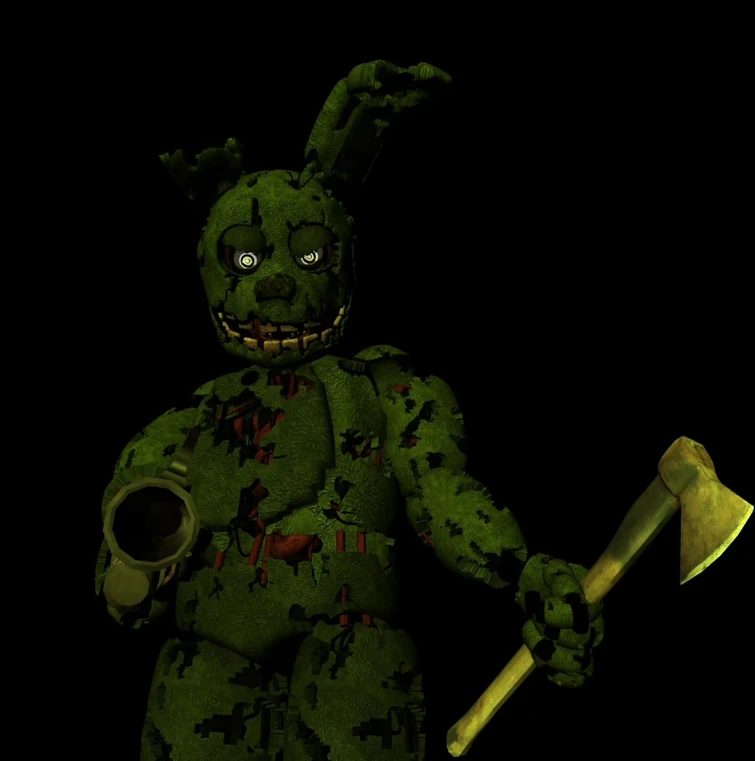 Badass springtrap render | Fandom