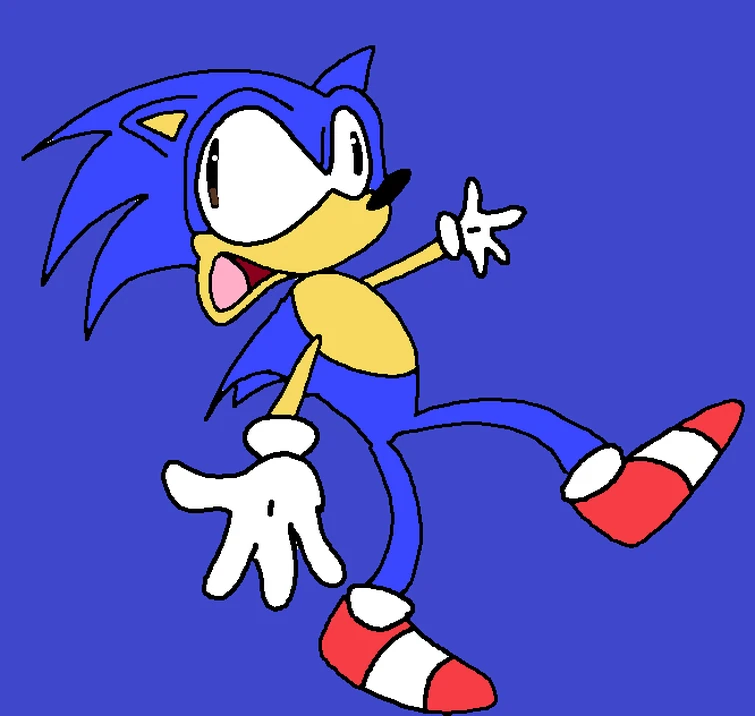 doodle of blue mouse | Fandom