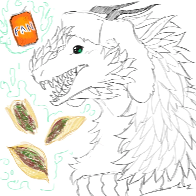 Drawing YOUR 🫵 favorite dragons eating your favorite food/drink | Fandom