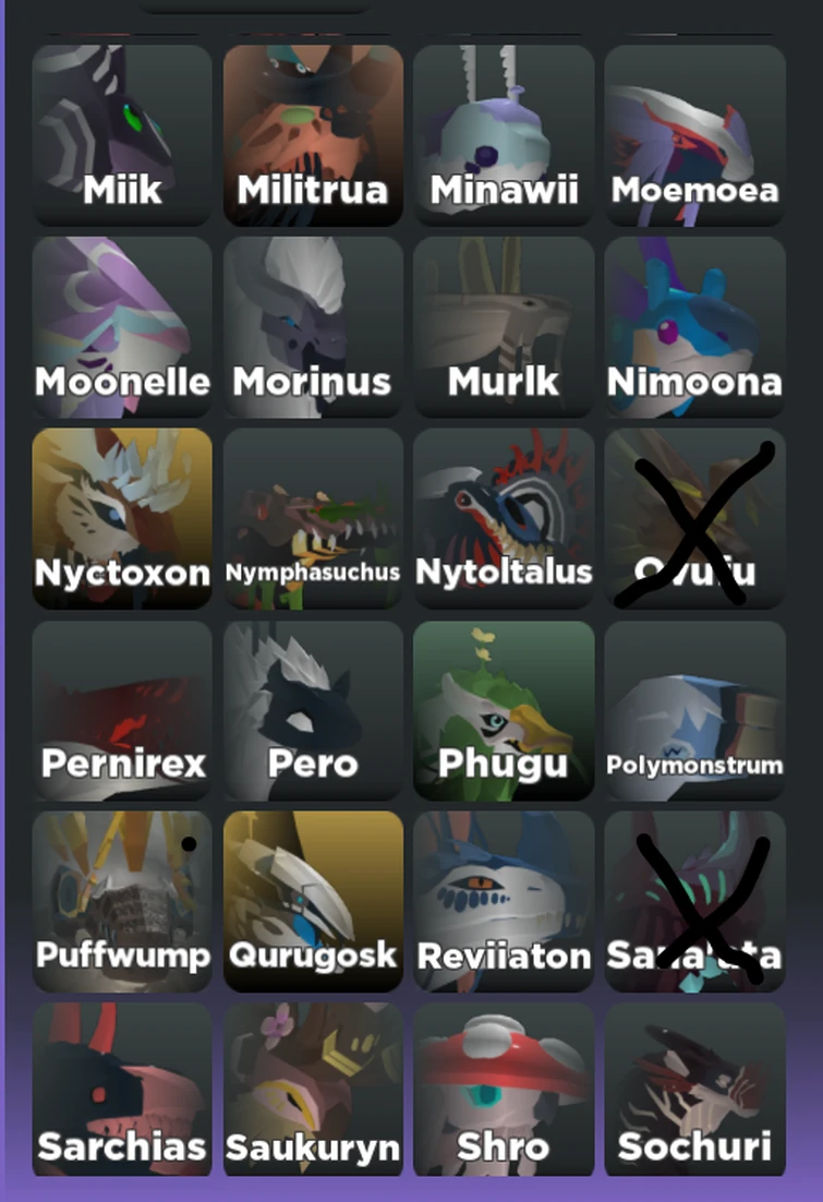 selling some species for mush | Fandom