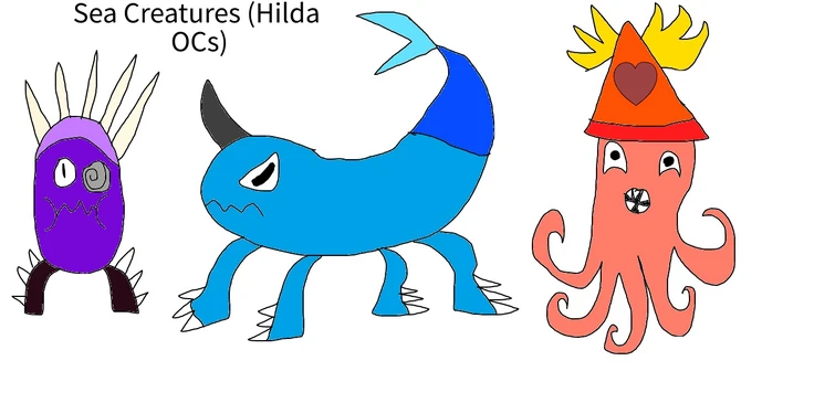 Sea Creatures (Hilda OCs) | Fandom