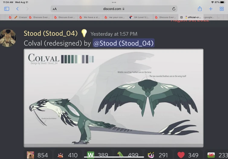 Everyone’s ignoring the colval redesign | Fandom
