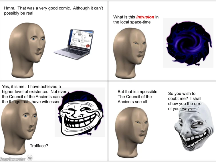 Meme Man discovers the highest levels of consciousness | Fandom
