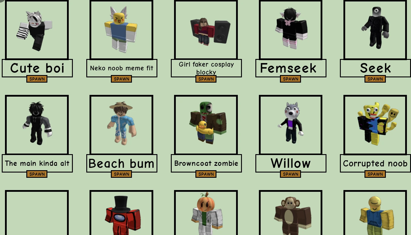 Alright all my fits/characters on Roblox. | Fandom