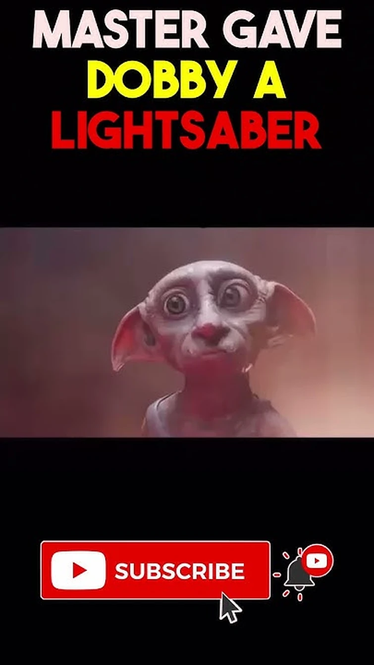 Master has given dobby a lightsaber | Fandom