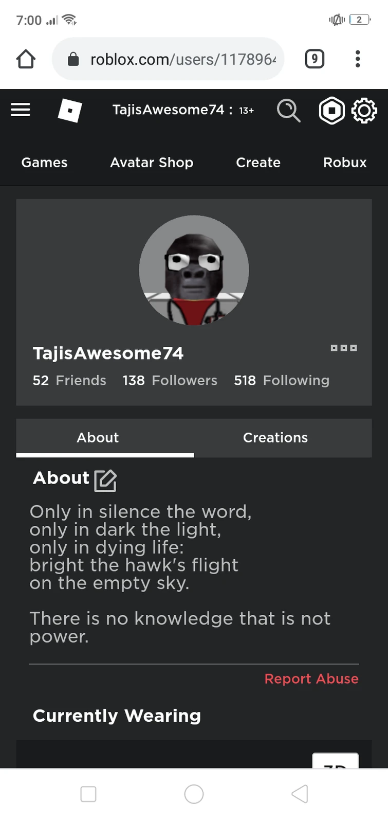 No more status | Fandom