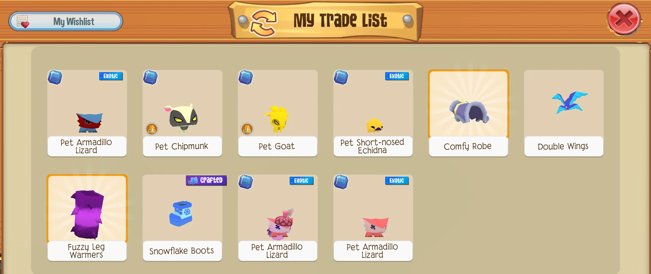 looking for very cute token snowy gliders or token semi eyed arctic ...