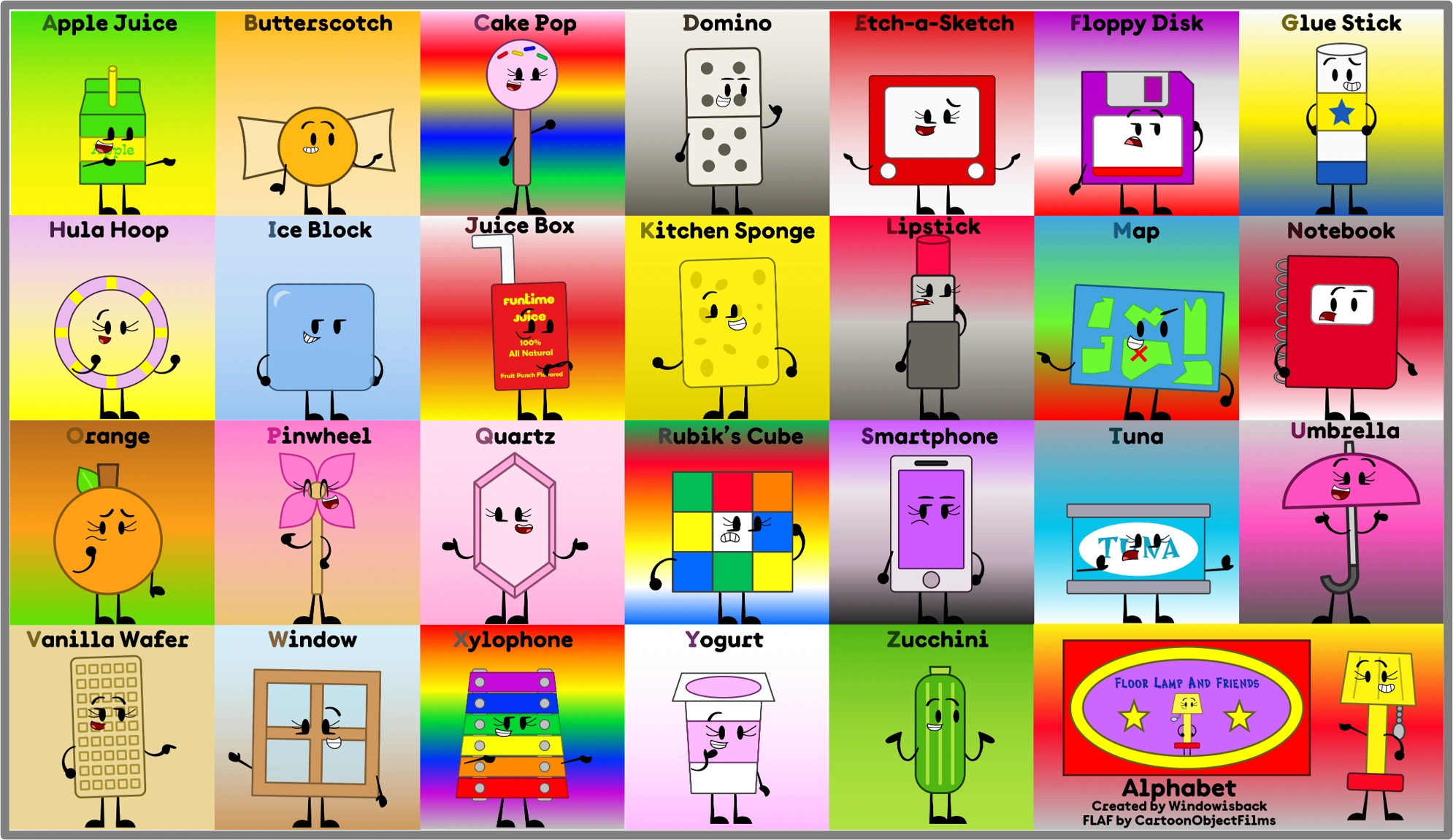 My first FLAF OC: Alphabet Chart | Fandom