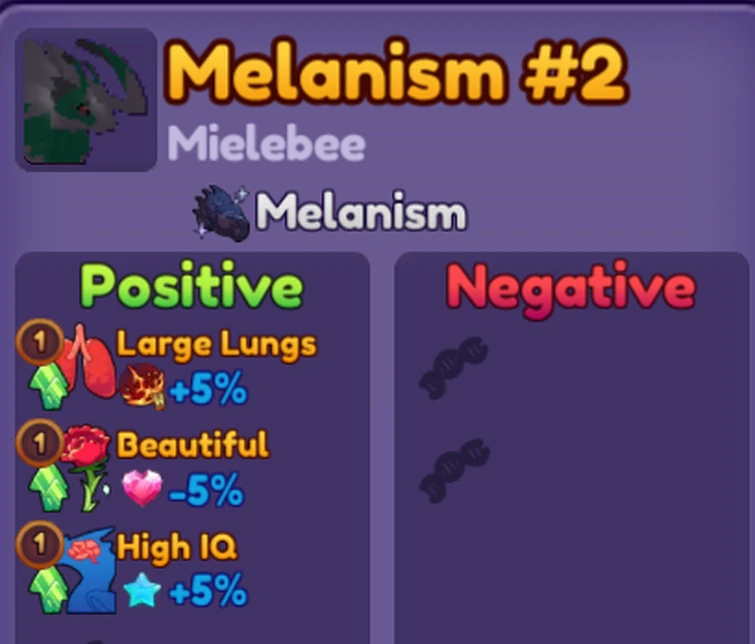 Melanism bee auction. | Fandom