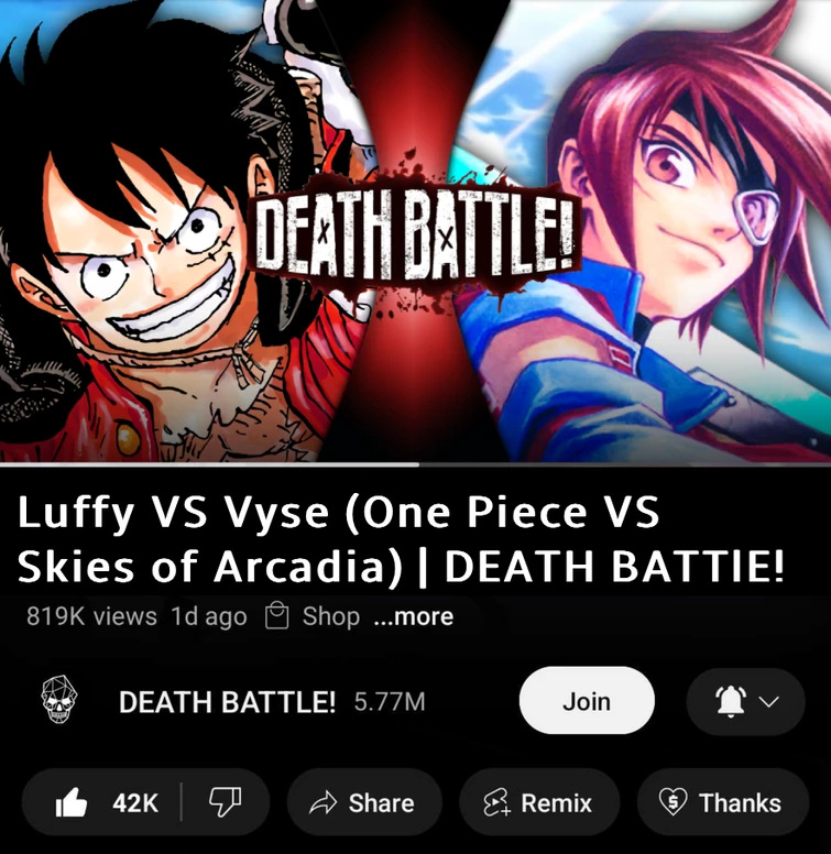 Luffy vs Vyse: Official Vidoe mockup | Fandom