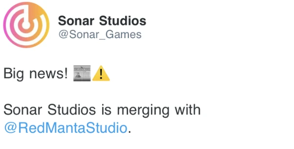 Whoa what? Sonar studios is merging with another? | Fandom