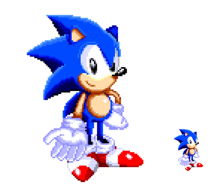 My spritework of Classic Sonic | Fandom