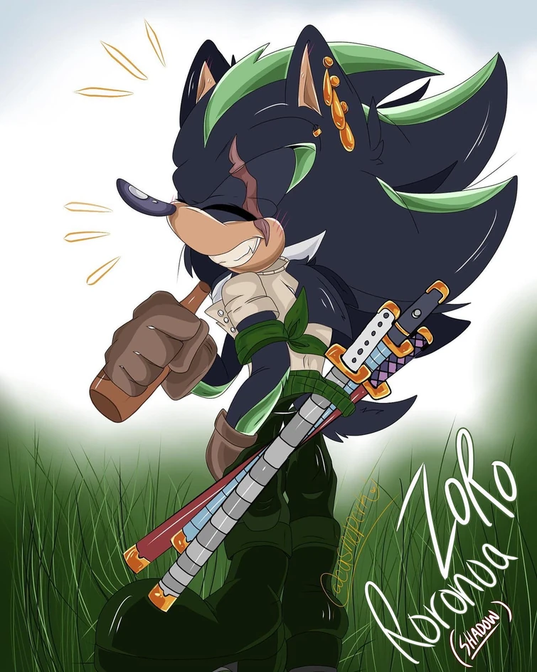 lol Zoro as a sonic character Casin0park (part 2) for one piece ...