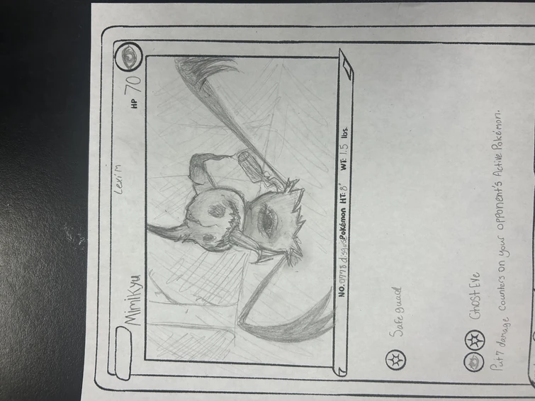 i had to draw a deformed pokémon for a art project (i barely even know ...