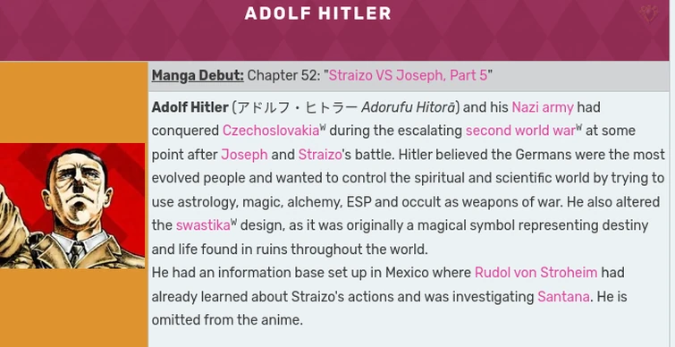 what if the Nazis won in Jojo bizarre adventure | Fandom