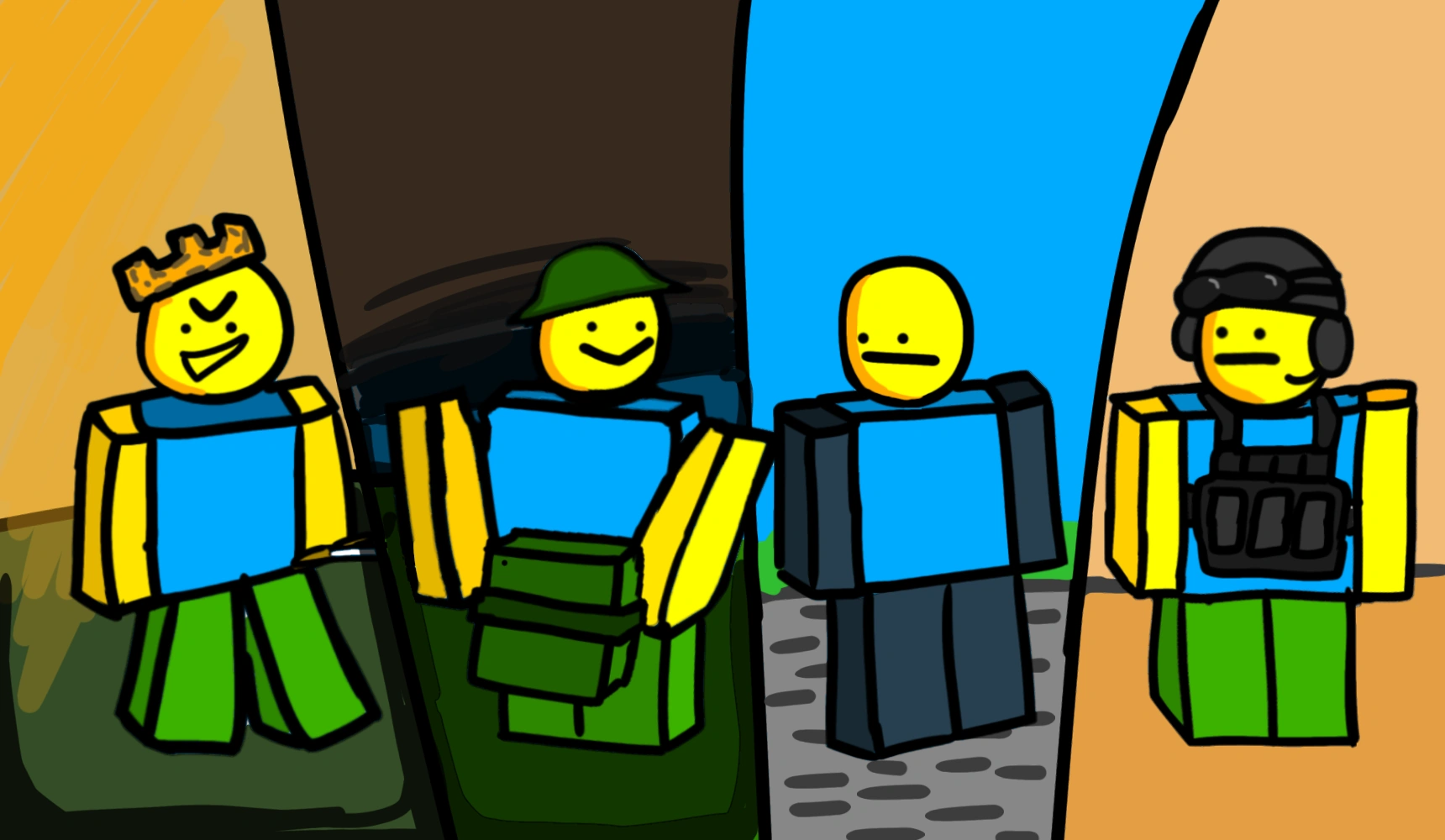 The 4 noob based games that carried me through roblocks | Fandom