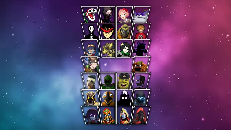 The Fighting Game Roster I've worked on for a while now, welcome to ...