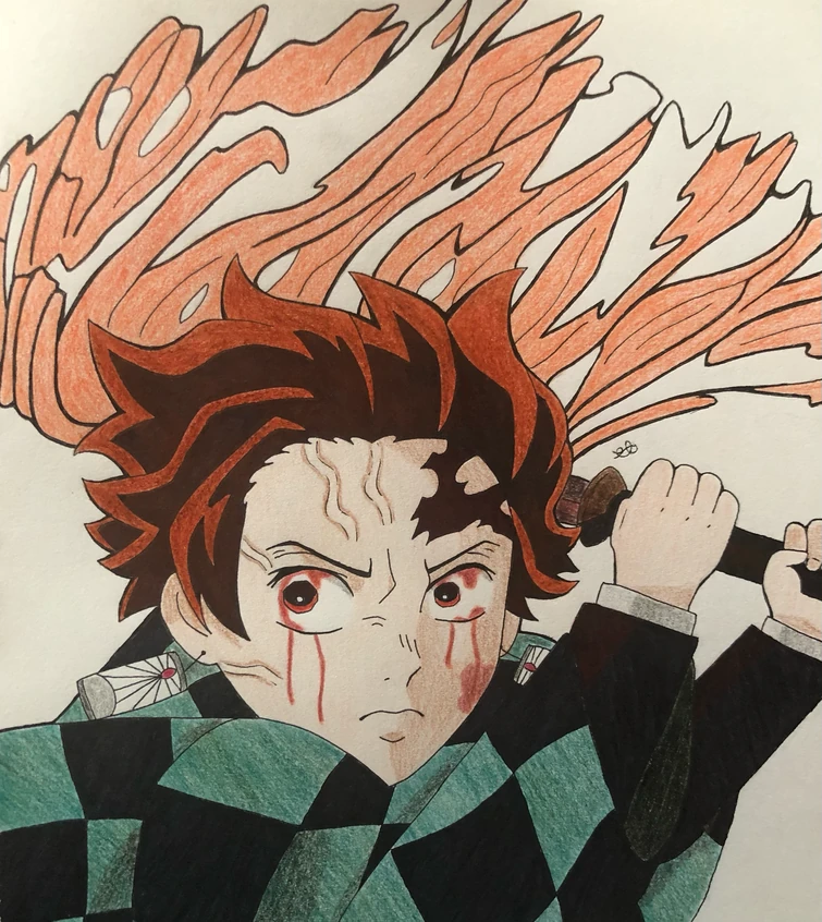 Tanjiro drawing | Fandom