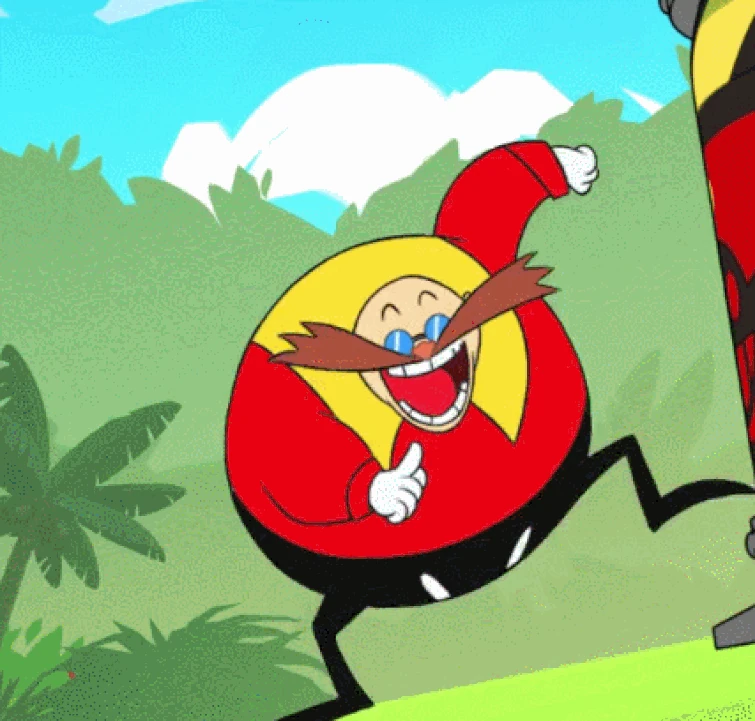 What is Eggman laughing at [wrong answers only] | Fandom