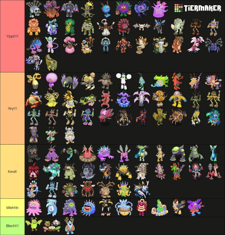 Epik Tier List!!!!!!! | Fandom