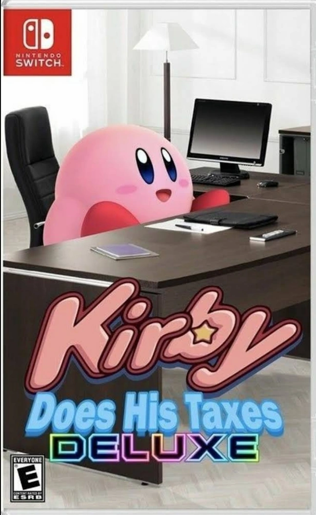 Kirby Does His Taxes DELUXE | Fandom