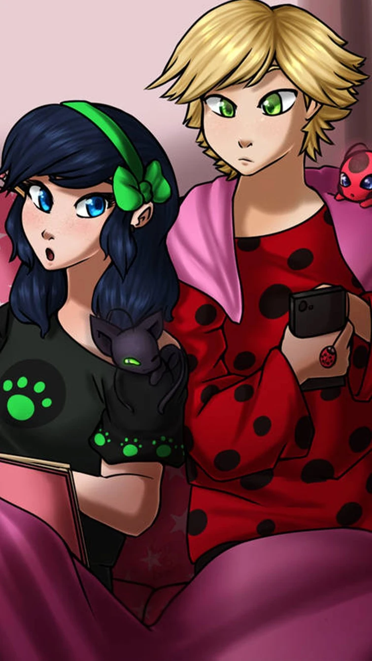 Wallpaper Wednesday: Adrienette | Fandom