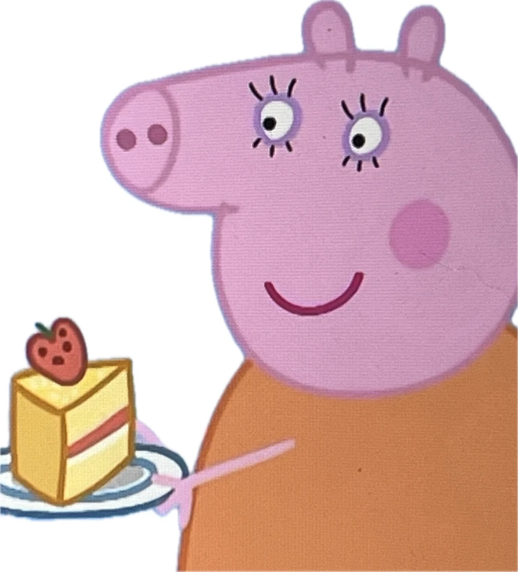 Mummy pig with her cake | Fandom