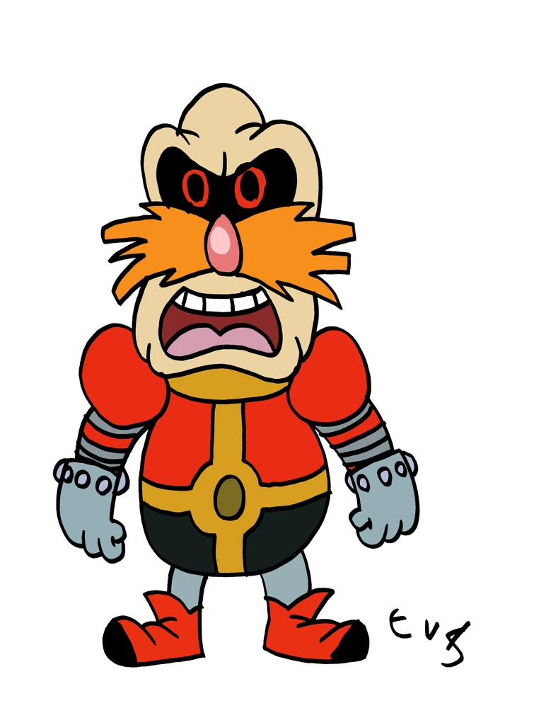 My drawing of Dr. Robotnik/Eggman | Fandom
