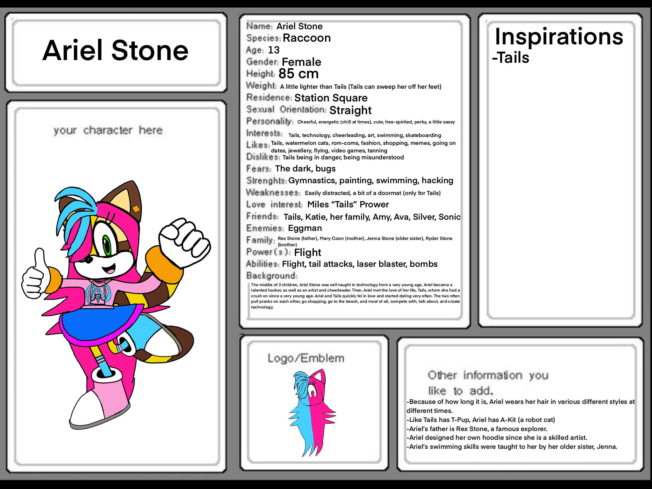Ariel Stone - OC Profile | Fandom