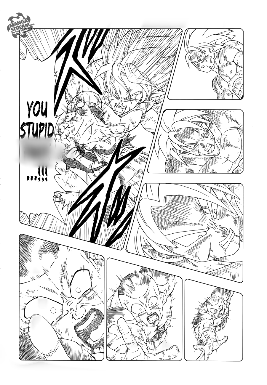 so goku in the anime was angry with frieza after killing frieza....but ...