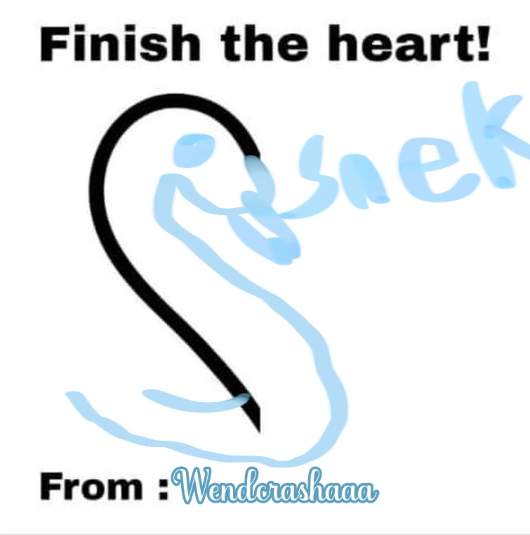 guys finish the heart 🥺 | Fandom