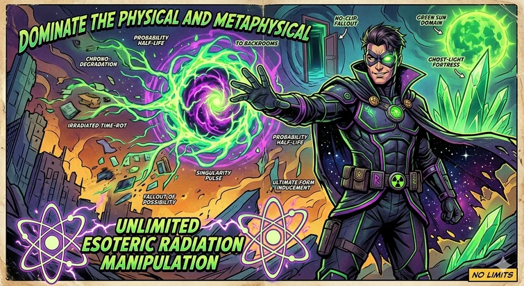 ♦️Supernatural Radiation Manipulation ☢️⚛️ what would you do with the ...