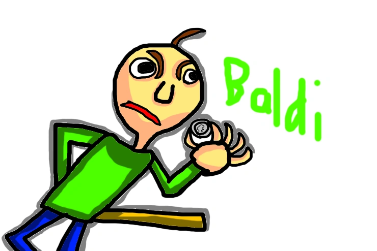 I drew Baldi, who do want me to draw next? | Fandom