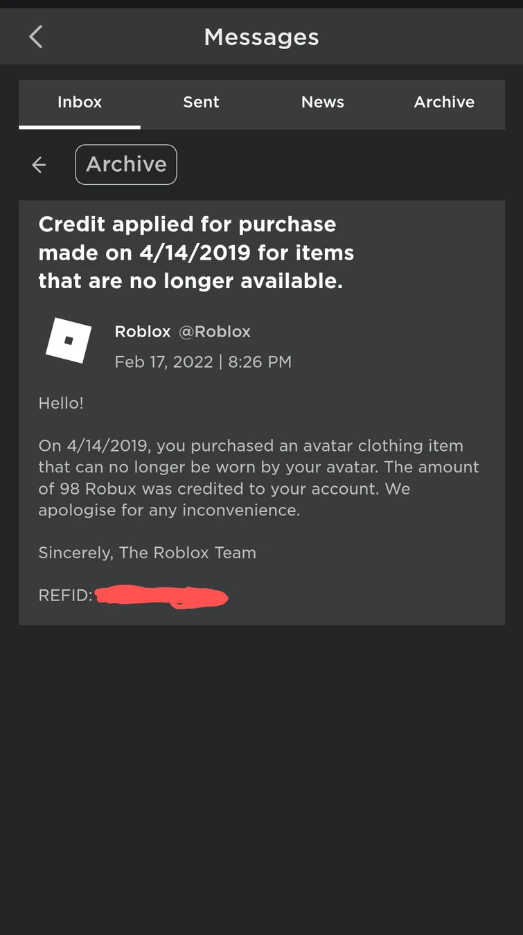[SOLVED] Robux "Credited to Account"? | Fandom