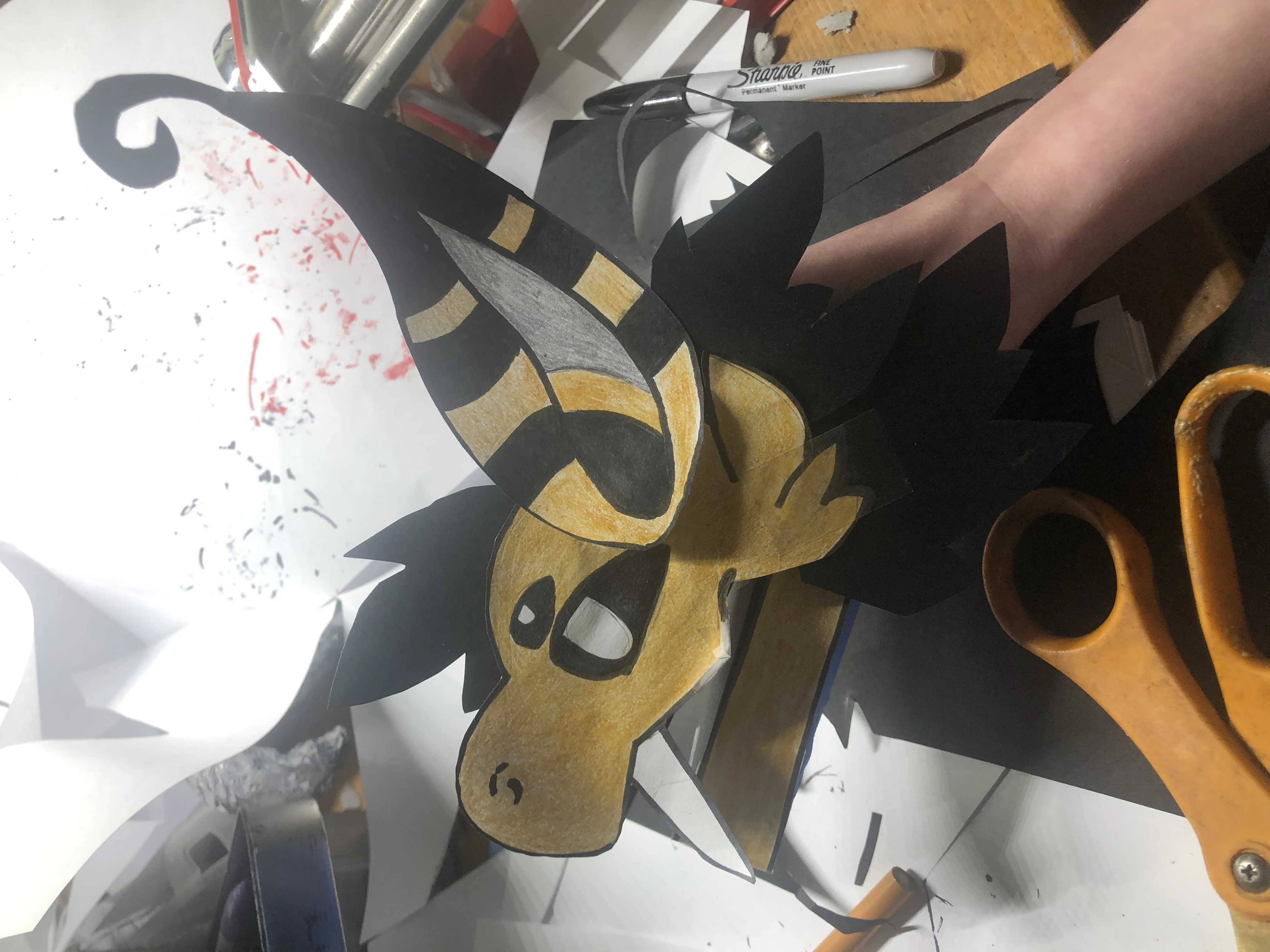 Made a beezu (old design) puppet 🐝 🦇 | Fandom