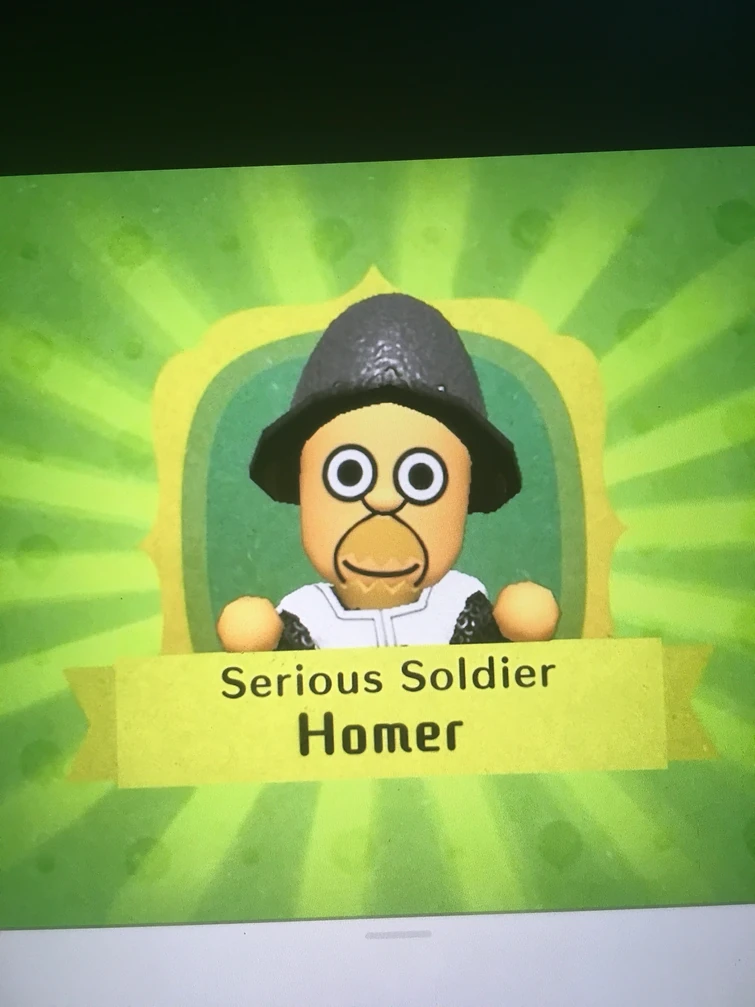 Serious soldier Homer Simpson | Fandom