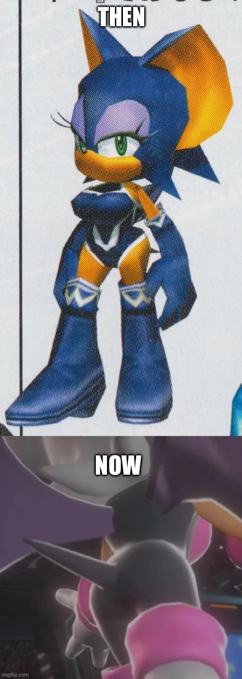 Rouge Then and Now (MEME) | Fandom