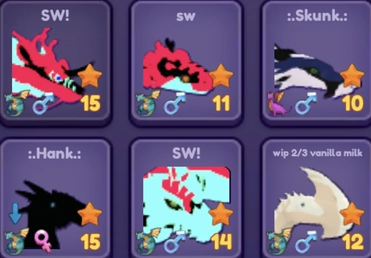 Another sw dragon finished and another one started (inv auction) | Fandom