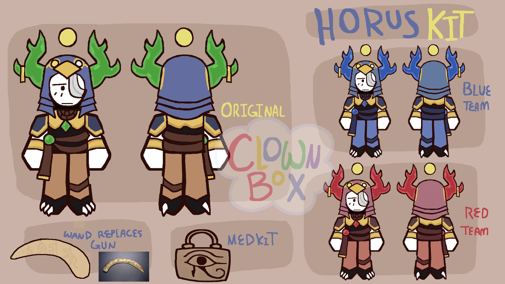 HORUSKIT FINISHED REF | Fandom