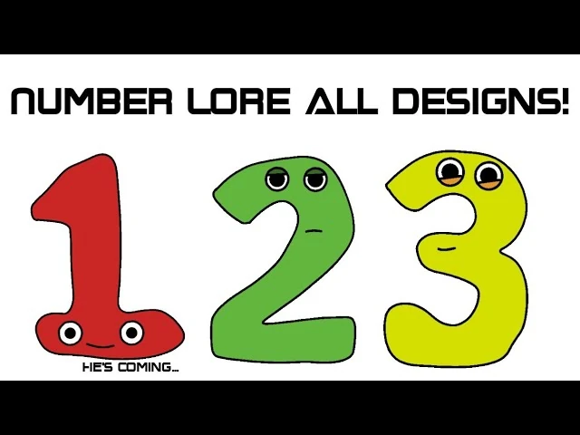 Number Lore All Designs! | Fandom