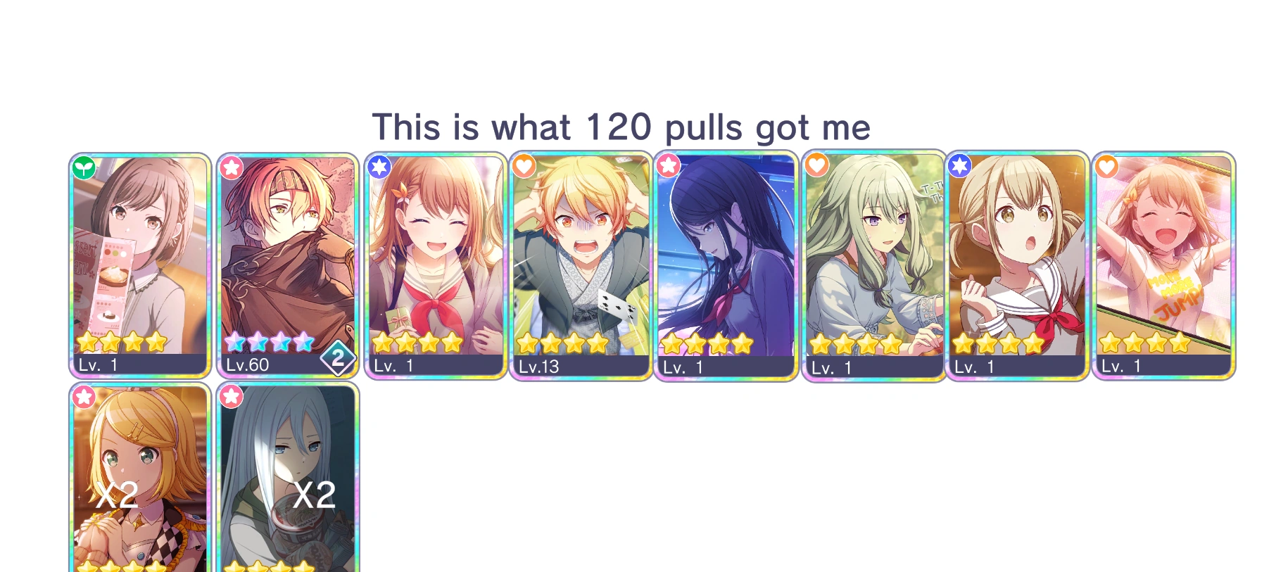 Who’s 4* did I steal while pulling for akikoha colorfes ☹️☹️ | Fandom