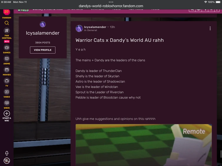 Dandy’s cats: The rewritten prophecy | Fandom