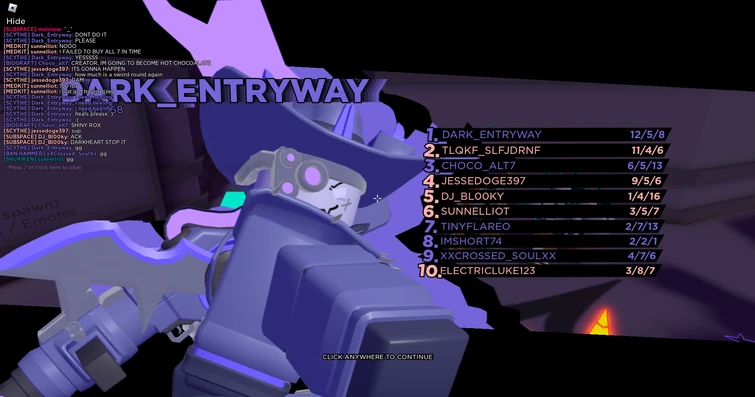 some''''' sub and scythe mvps | Fandom