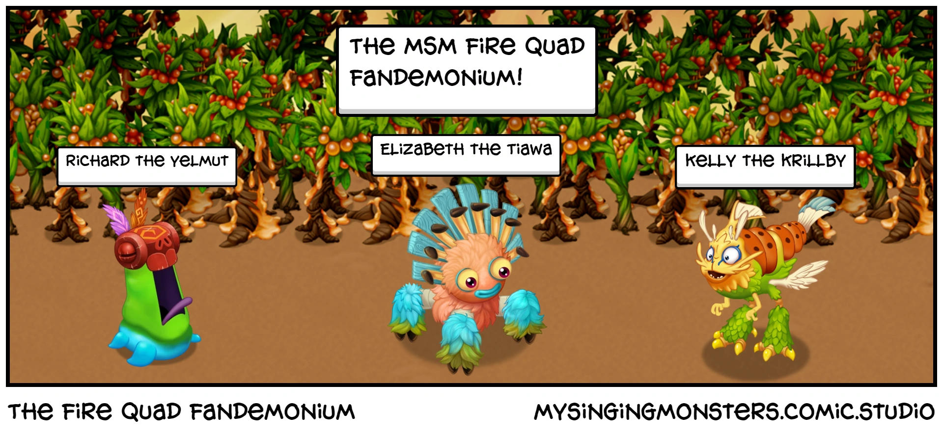 The Fire Quad Fandemonium! | Fandom