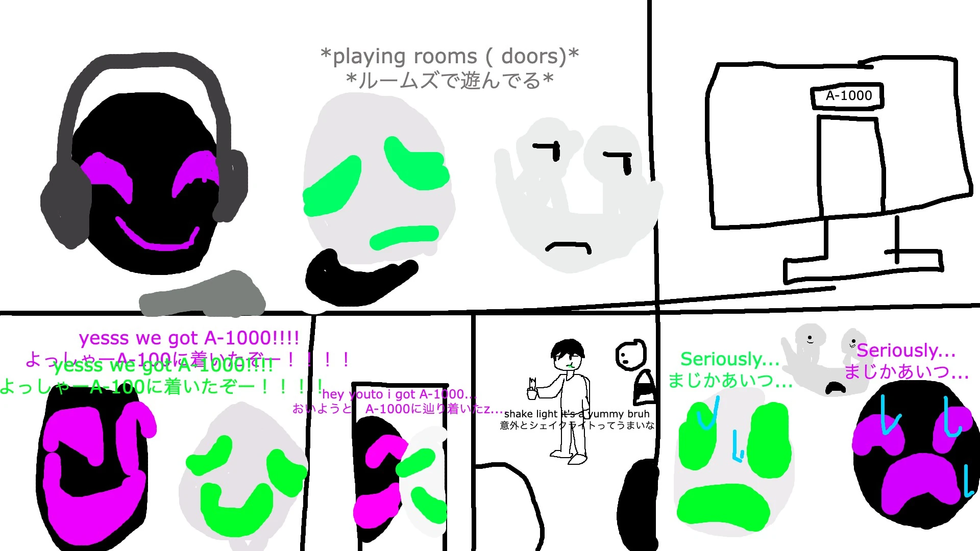 interminable rooms comic | Fandom