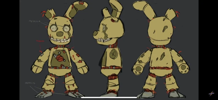 SpringTrap hex concept art! | Fandom