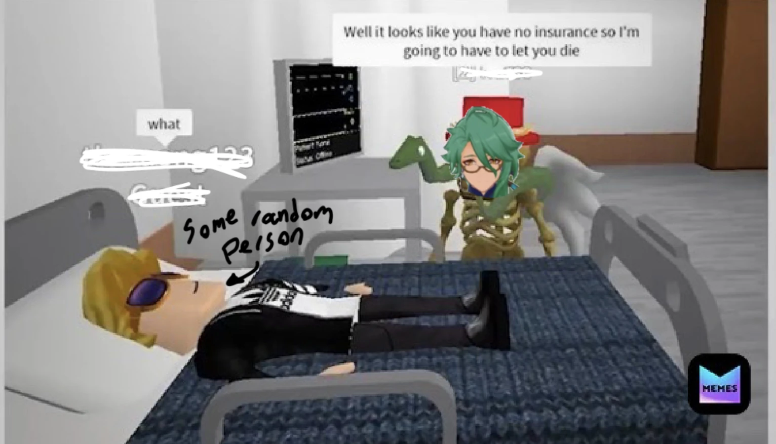 Genshinblox bc dottore looks like low-fat yogurt | Fandom